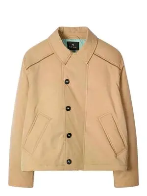 Paul Smith Button Quilted Jacket - Neutrals