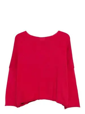 BEYOU Boat-neck Top - Red