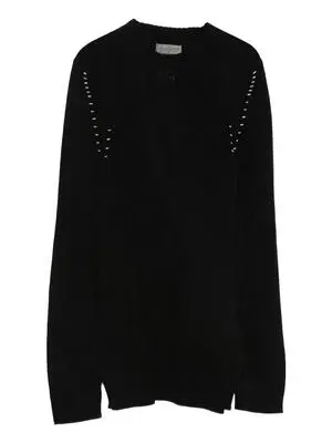YOHJI YAMAMOTO Ribbed Knit Sweater