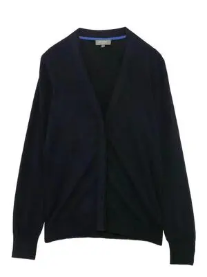 N.peal Long-sleeve V-neck Cardigan - Blue