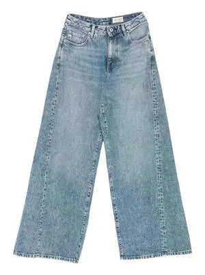 Ag Helsinki Logo-patch Jeans - Blue