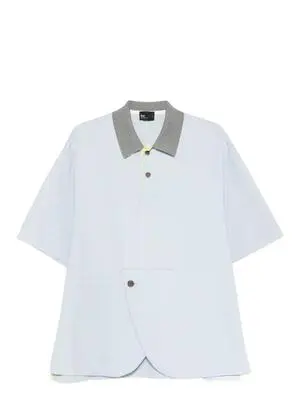 Kolor Butto-detail Polo Shirt - Blue