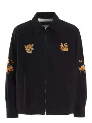 Y’S Embroidered Zip Jacket