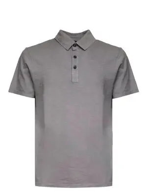 DONDUP Buttoned Polo Shirt Grey
