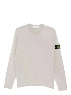 Stone Island Compass-Patch Sweater Grey