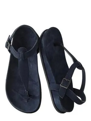 HAVEN WELL WITHIN Suede Thong Sandals - Nightfall