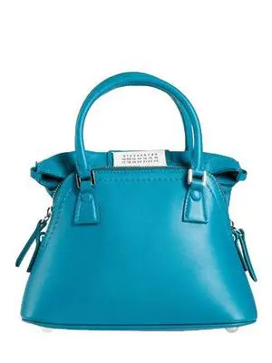 MAISON MARGIELA Leather Handbag - Blue