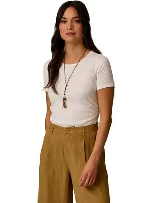 Carve Designs Vega Rib Tee 2.0 - Cloud