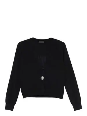 Liu Jo Crystal-embellished Cardigan - Blue