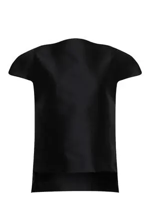 MAISON MARGIELA Cap-sleeve Top - Black