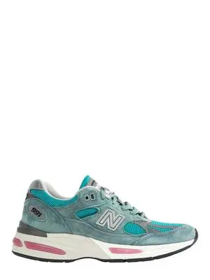 NEW BALANCE Logo-Patch Panelled Sneakers Blue
