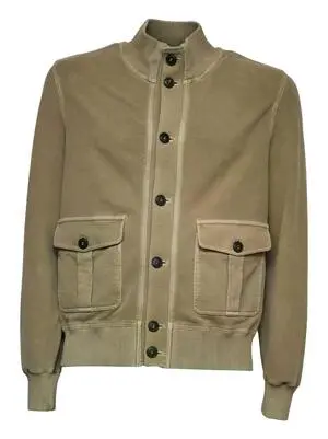 DONDUP Buttoned Polo Shirt Green