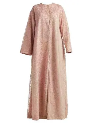 Tadashi Shoji Floral Lace Dress - Pink