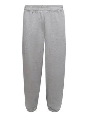 Vetements Biker Cross Logo Sweatpants Grey Melange - Gray