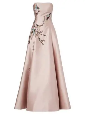Costarellos Costarellos Mavia Embellished Corset Gown Pink