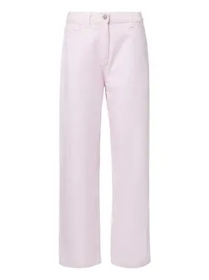 Magda Butrym Mid-rise Wide-leg Jeans - Pink