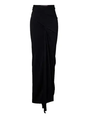 RICK OWENS Lilies Jersey Maxi Skirt