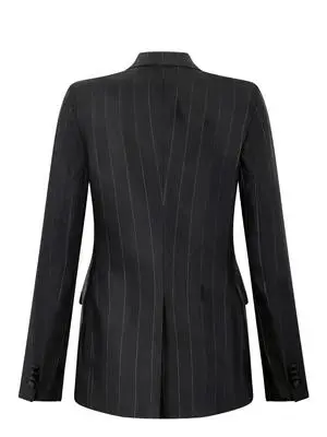 Tagliatore Double-breasted Pinstripe Blazer - Blue