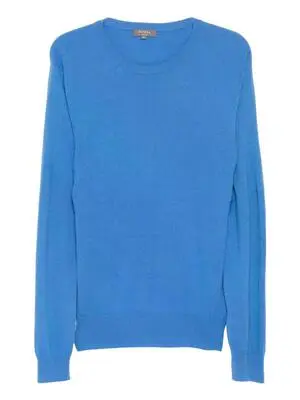 N.peal Oxford Sweater - Blue