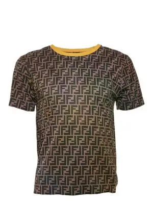 Fendi Printed T-shirt - Brown