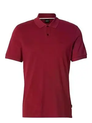 BOSS Pallas Short-sleeve Polo Shirt - Red