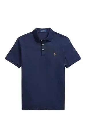 Polo Ralph Lauren Logo-embroidered Polo Shirt Blue
