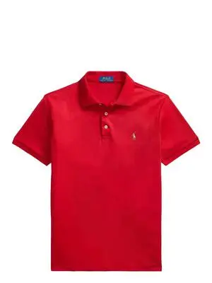 Polo Ralph Lauren Logo Polo Shirt - Red