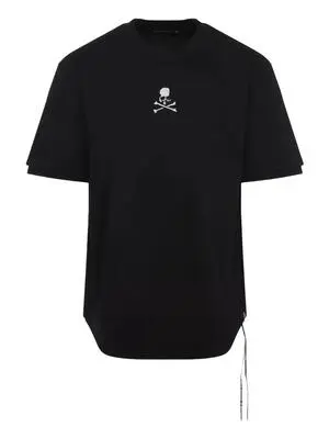 MASTERMIND WORLD Skull Graphic Layered T-shirt - Black