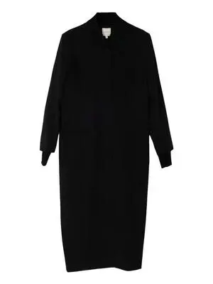 FAVORITE DAUGHTER Ribbed Knit Coat - Black