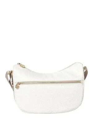 Borbonese Monogram Crossbody Bag - Grey