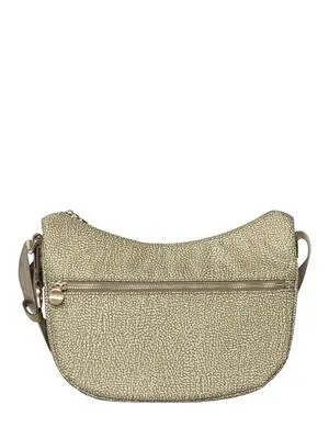 Borbonese Monogram Crossbody Bag - Sand
