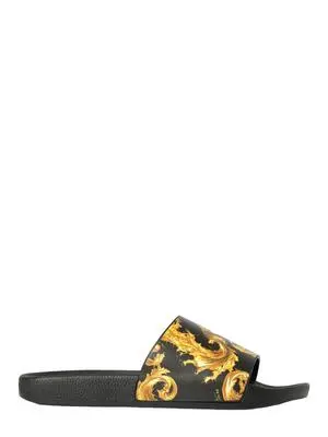 Versace Heeled Sandal - Black