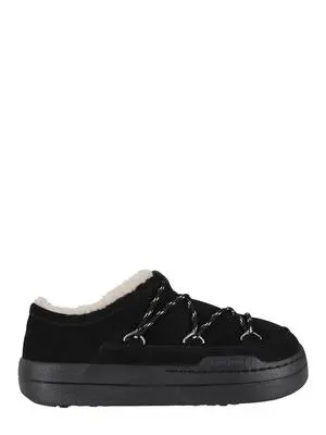 Moon Boot Flat Ankle Boots - Black