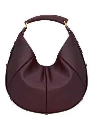 Saint Laurent Mombasa Shoulder Bag - Burgundy