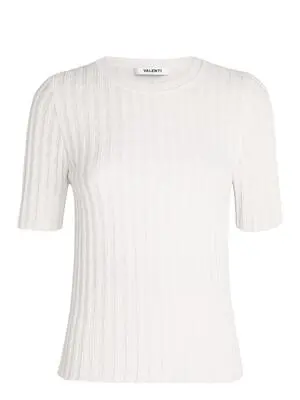 ANTONINO VALENTI Organic Cotton-Blend Knit Ibiza T-Shirt