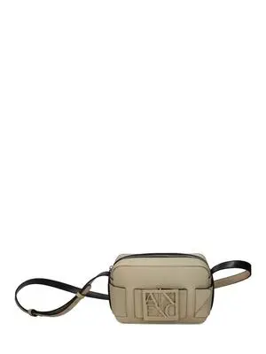 Armani Exchange Logo-detail Cross-body Bag - Neutrals
