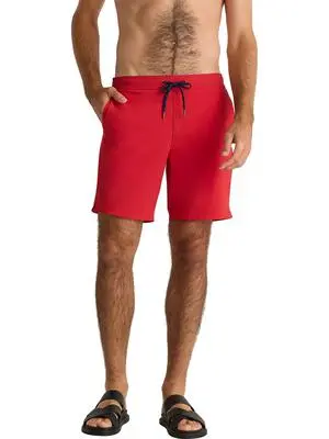 Quince Italian Boardshorts - Cherry