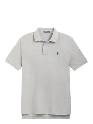 Polo Ralph Lauren Short Sleeve Logo Polo Shirt - Grey