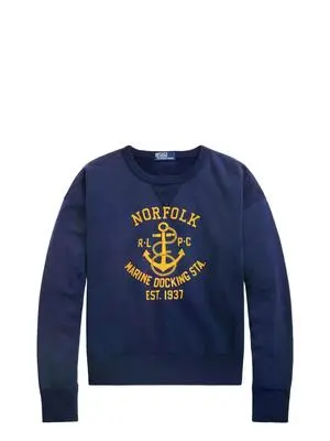 Polo Ralph Lauren Anchor Graphic Sweatshirt - Blue
