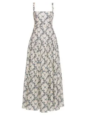 Agua Bendita Lima Gloriosa Maxi Dress - Multi