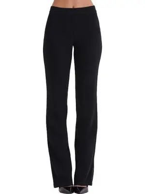 HOUSE OF CB Chiara Straight-Leg Crepe Trousers