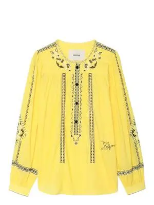 Zadig&Voltaire Tigy Tunic - Banana