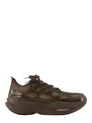 HOKA® Mach X Caged Sneakers - Brown