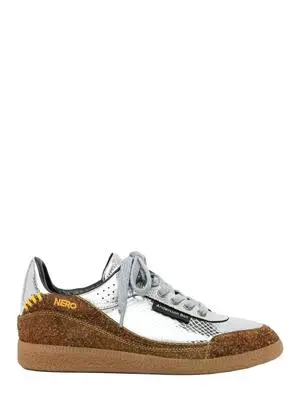 Andersson Bell Nero Sneakers Silver