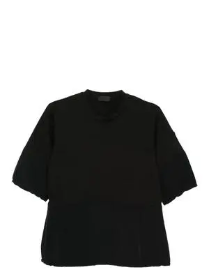 Moncler Logo-patch T-shirt - Black