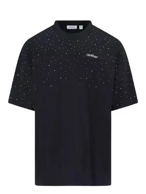 Off-White Logo-detail T-shirt - Black
