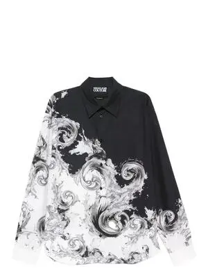 Versace Barocco-print Shirt - Black