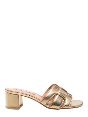 BIBI LOU Cut-out Mules - Brown