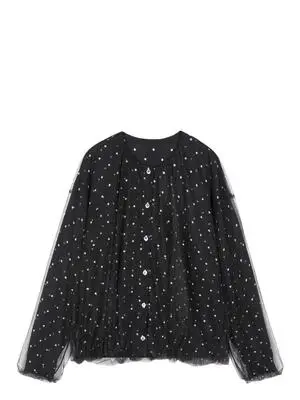 JNBY Polka-Dot Cardigan