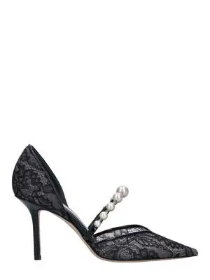 JIMMY CHOO Aurelie 85 Décolleté Pumps - Black